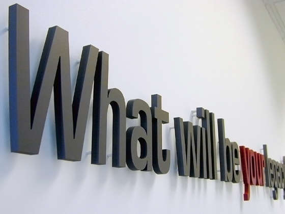 3D Corporate Metal Office Wall Signs & Interior Signage | ArtSigns®