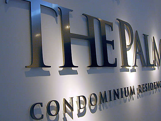 Lobby Signs for Condo Presentation Centre Corporate Office | ArtSigns®