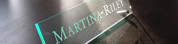 Desktop Name Plate Signs | ArtSigns®