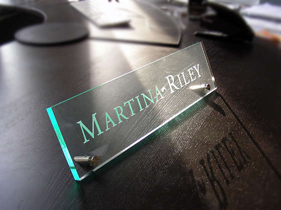 Desktop Name Plate Signs | ArtSigns®