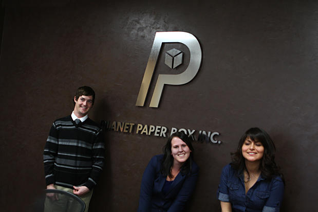 Planet Paper Wall Corporate office dimensional Sign | ArtSigns®