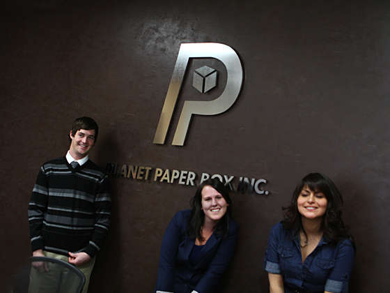 Planet Paper Wall Corporate office dimensional Sign | ArtSigns®