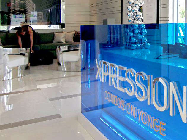 Feature Wall Signs and Decor for XPRESSION Condo | ArtSigns®