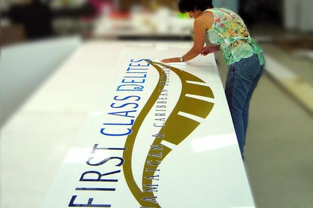 Metal Signs for Restaurant Makeover for Tricon Television | ArtSigns®