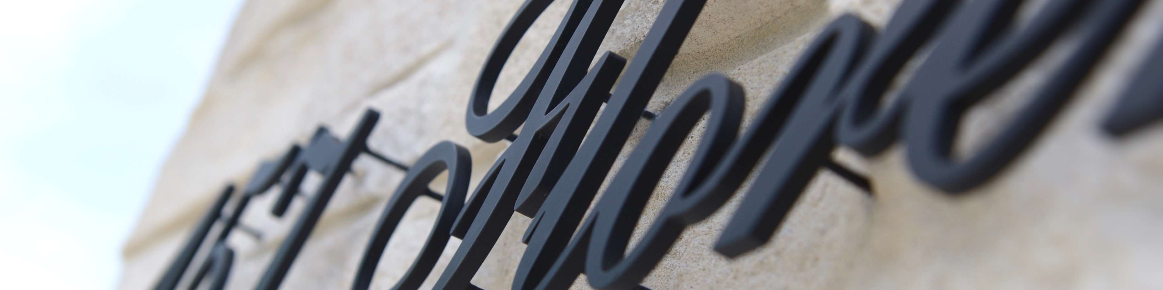 Script House Numbers | ArtSigns®