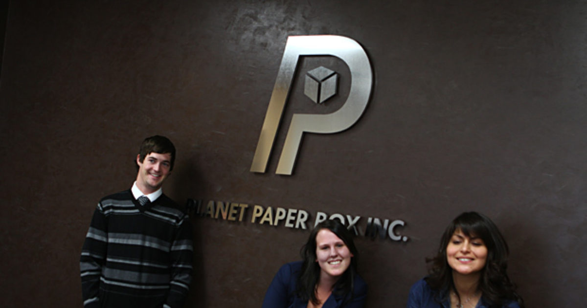 Planet Paper Wall Corporate office dimensional Sign | ArtSigns®